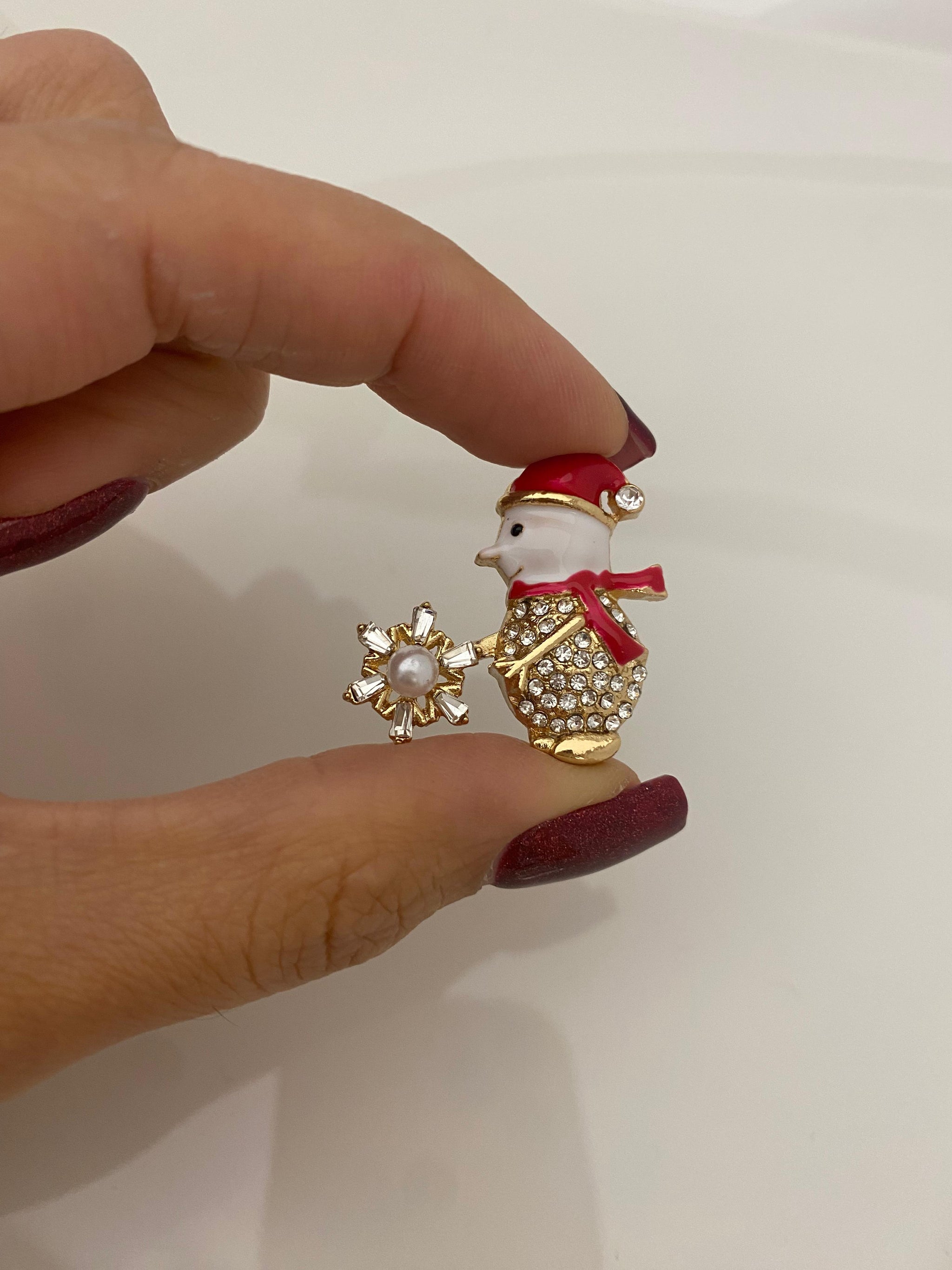 Snow Globe Broş